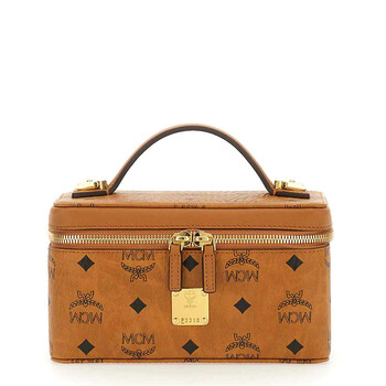 MCM Rockstar Vanity Case In Visetos Original MWRAAVI01CO 8809675884241 ...