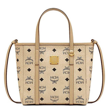 MCM Toni Visetos Top-Zip Mini Shopper Bag MWPAATN04I8001 8809865529655 ...