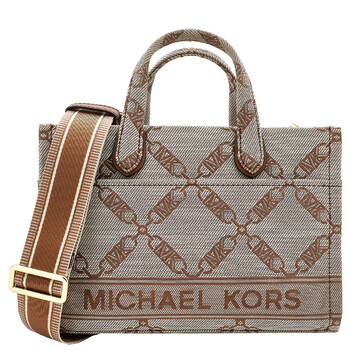 Michael Kors Michael Michael Kors Gigi Large Empire Logo Jacquard Tote ...