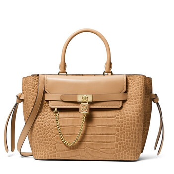 Michael Kors Hamilton Legacy Embossed Leather Belted Handbag 30F3G9HS7E ...