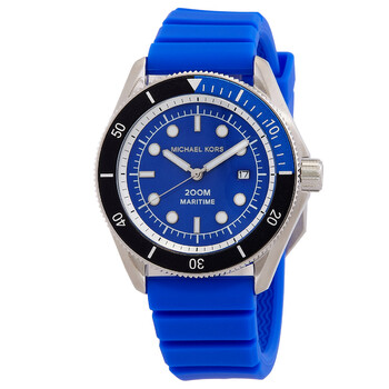 Michael Kors Maritime Quartz Blue Dial Men's Watch MK9169 796483653627 ...