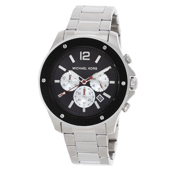 Michael Kors Dylan Black Dial Chronograph Men's Watch MK8325 - Watches ...