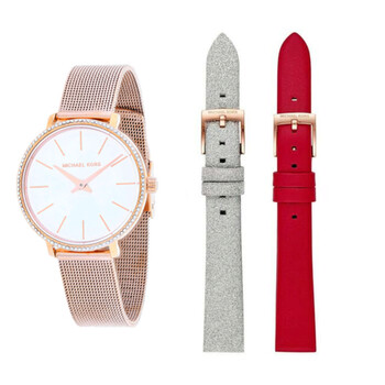 Armani Exchange Lola Quartz Ladies Watch and Bracelet Set AX7150SET ...