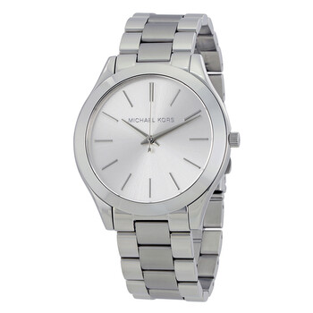 Michael Kors Slim Runway Quartz White Dial Ladies Watch MK7474 ...