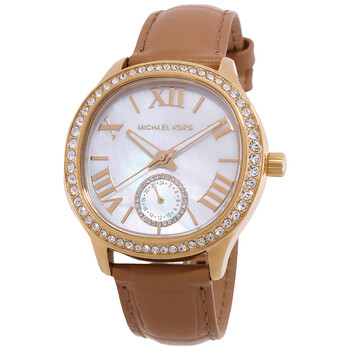 Michael Kors Sage Quartz White Dial Ladies Watch MK4805 796483644700 ...