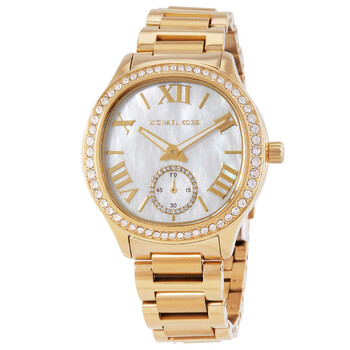 Michael Kors Harlowe Pave Quartz Crystal Ladies Watch MK4709 ...
