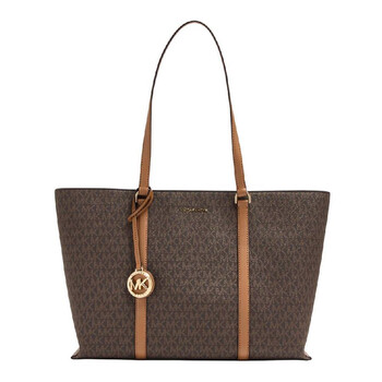 Michael Kors Signature Logo-Print Tote Bag 30R4G1LT3B-252 196237506665 - Handbags - Jomashop