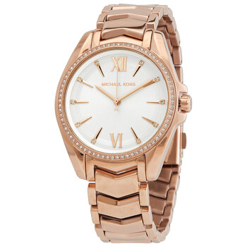 Michael Kors Alek Quartz Rose Gold Dial Ladies Watch MK7264 ...