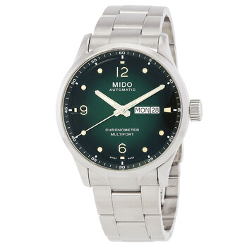 Mido Multifort Automatic Green-Grey Dial Men's Watch M032.607.36.090.00 ...