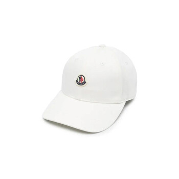 Moncler Logo-Patch Cotton Cap, Size Medium J19543B00011-04863-034 ...