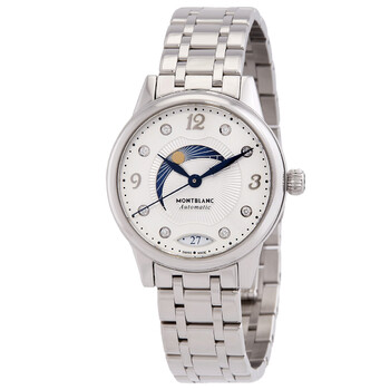 Montblanc Boheme Silver Dial Stainless Steel Ladies Watch 111056 ...