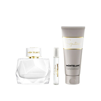 Montblanc Ladies Signature Gift Set Fragrances 3386460167062 ...