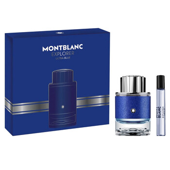 Montblanc Men's Explorer Platinum Gift Set Fragrances 3386460139366 ...