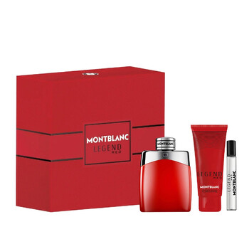 Montblanc Legend Red / Mont Blanc Set (M) 3386460130400 - Fragrances ...