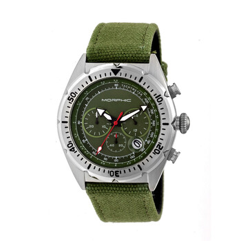 Morphic M53 Series Chronograph Olive Dial Men's Watch 5306 847864154582 ...