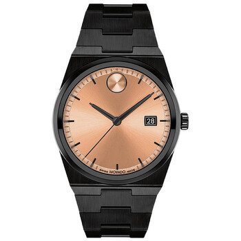 Movado Bold Quest Chronograph Quartz Rose Gold Dial Men's Watch 3601245 ...