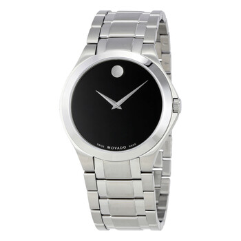 Movado Sapphire Black Dial Men's Watch 0607179 885997242936 - Watches ...