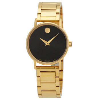 Movado Esperanza Black Museum Dial Ladies Watch 0607053 885997192071 ...