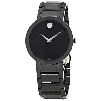 Movado Bold Large Black Dial Black TR90 Composite Men's Watch 3600047 ...
