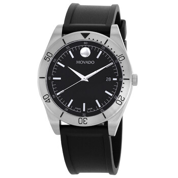Movado Series 800 Quartz Black Dial Men's Watch 2600162 - Watches, 800 ...