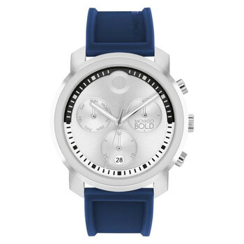 Movado Trend Element Chronograph Quartz Silver Dial Men's Watch 3601028 ...