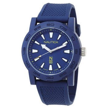 Nautica Java Sea Quartz Blue Dial Men's Watch NAPJSS223 0656086105995 ...