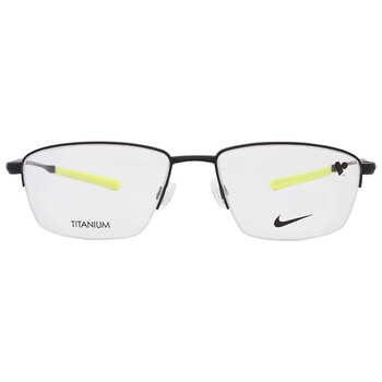 Nike Demo Rectangular Titanium Men's Eyeglasses NIKE 6045 002 54 ...