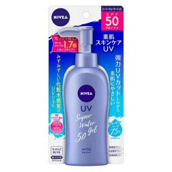 Kao NIVEA Unisex UV Super Water Gel Sunscreen Refill SPF 50 PA+++ 4.41 ...