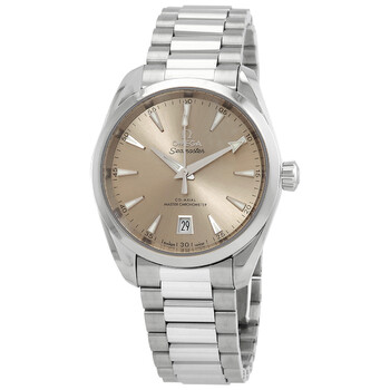 Omega Seamaster Aqua Terra Automatic Chronometer Saffron Dial Unisex ...