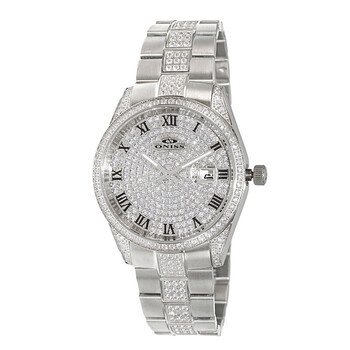 Oniss ON5562SS Quartz White Dial Men's Watch ON5562WT - Watches ...