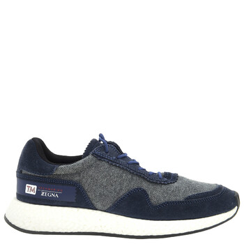 Zegna Open Box - Ermenegildo Zegna Techmerino Wool Sneakers, Brand Size ...