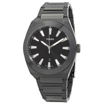 Fossil The Minimalist Black Satin Dial Men's Watch FS5308 400000245744 ...