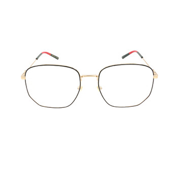 Gucci Demo Geometric Ladies Eyeglasses GG0396O 003 56 889652173856 - Eyeglasses - Jomashop
