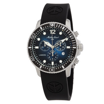 Mathey-Tissot Lagoon Chronograph Quartz Blue Dial Men's Watch ...