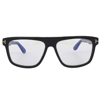 Tom Ford Blue Light Block Pilot Men's Eyeglasses FT5958-B 001 60 ...