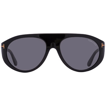 Tom Ford Jeffrey Gradient Smoke Pilot Men's Sunglasses FT0932 01B 59 ...