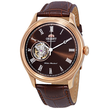 Orient Helios Automatic Men's Brown Dial Watch RA-AG0027Y 4942715013080 ...
