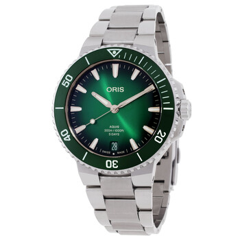 Oris Aquis Date Automatic Green Dial Men's Watch 01 400 7790 4157-07 4 ...