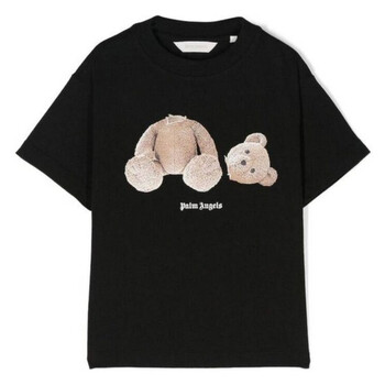Palm Angels Kids Logo Bear Devil T-Shirt, Size 10Y PBAA003F24JER002 ...