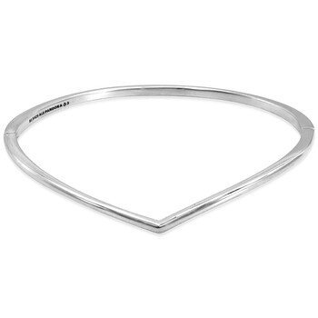 Pandora Sterling Silver Wishbone Bangle 597791-3 - Jewelry, Ladies ...