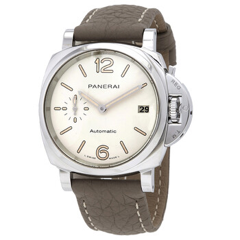 Panerai Luminor Due Automatic Silver Dial Men's Watch PAM01046 ...