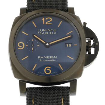 Panerai Luminor Quaranta Bitempo Luna Rossa GMT Automatic Blue Dial Men ...