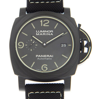 Panerai Radiomir Composite Marina Militaire Brown Dial Leather Men's ...