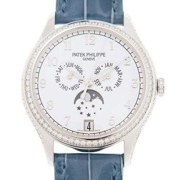 Patek Philippe Grand Complications Automatic Diamond White Dial Watch ...