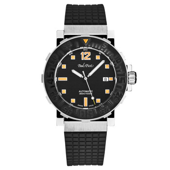 Paul Picot Yachtman Iii Automatic Black Dial Men's Watch P1151.NBS.SG ...