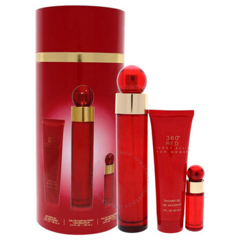 Perry Ellis Ladies 360 Degrees Coral for Women Gift Set Fragrances ...
