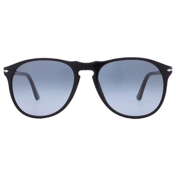 Persol Steve McQueen Blue Gradient Folding Pilot Men's Sunglasses ...