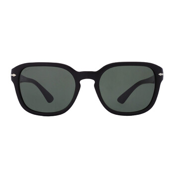 Persol Green Square Sunglasses PO3193S 10994E 55 8056597078320 ...