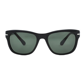 Persol Green Square Sunglasses PO3193S 10994E 55 8056597078320 ...