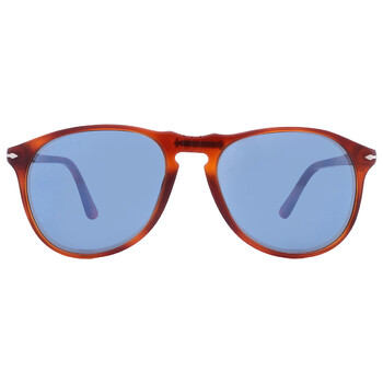 Persol Blue Gradient Pilot Men's Sunglasses PO9649S 95/Q8 55 ...